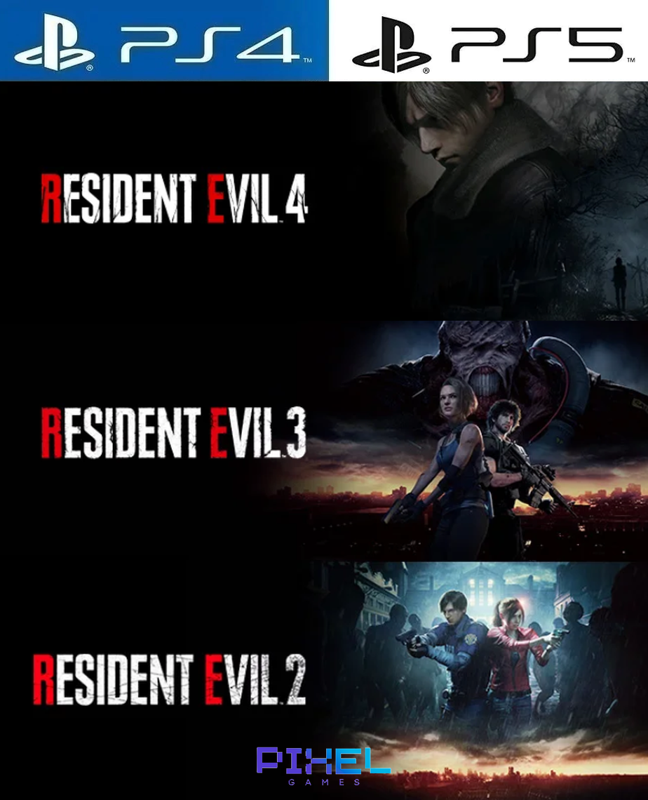 Pack Resident Evil – Pixel Games
